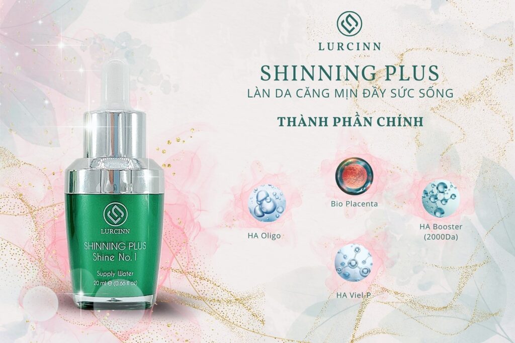 Serum Shinning Plus - Shine No1 - Lurcinn - Giữ mãi tuổi thanh xuân