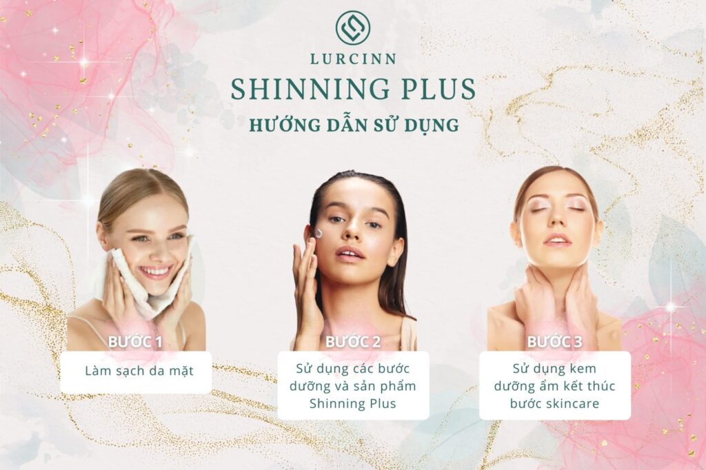 Serum Shinning Plus - Shine No1 - Lurcinn - Giữ mãi tuổi thanh xuân