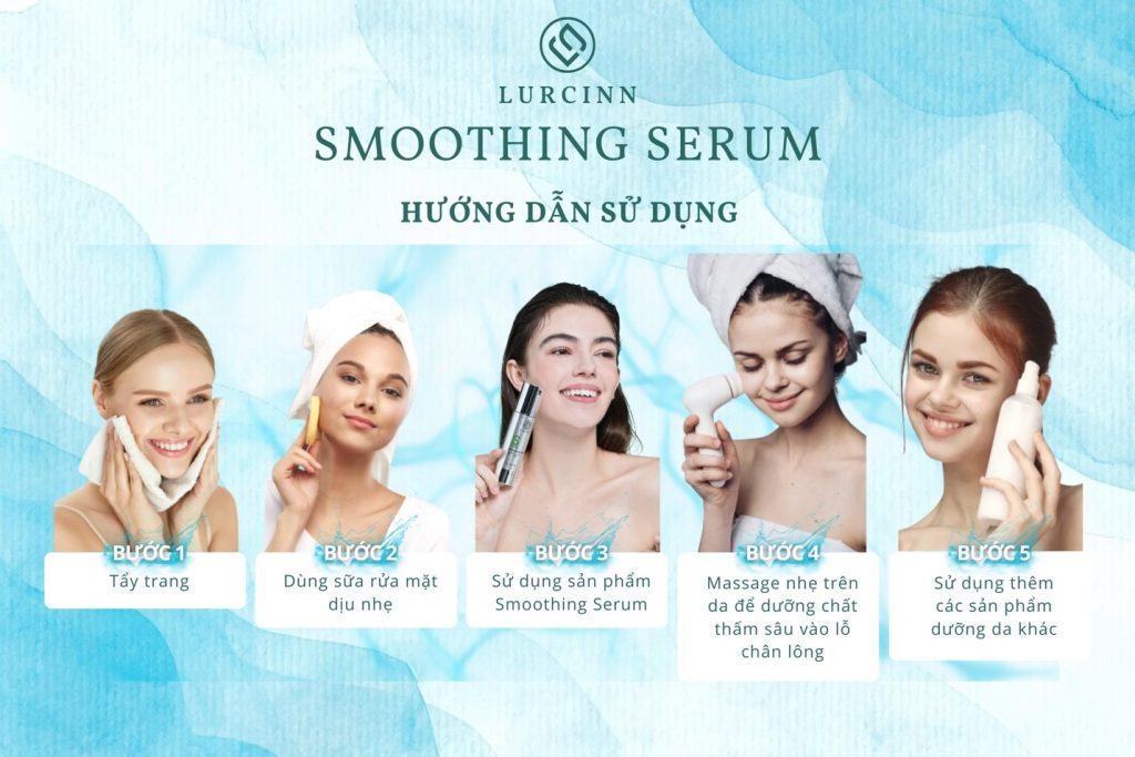 Nước thần Smoothing Serum - Lurcinn - Giữ mãi tuổi thanh xuân
